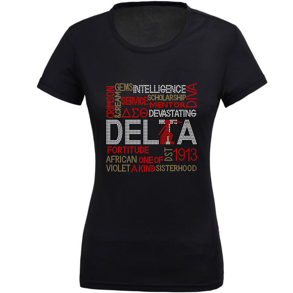 DST Intelligence Luxury Tee – Bling Queen Diva!