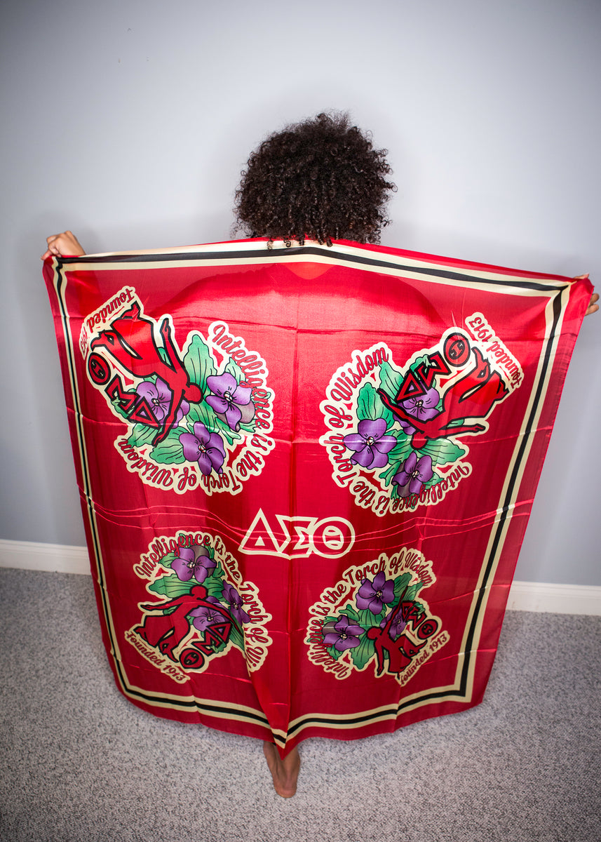 Red Intelligence is the Torch of Wisdom Scarf – Bling Queen Diva!