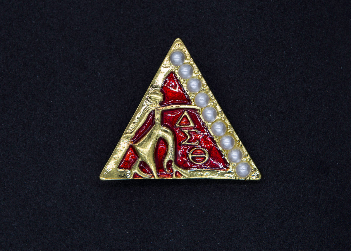 DST Pyramid Fortitude w 9/Pearls, Gold – Bling Queen Diva!