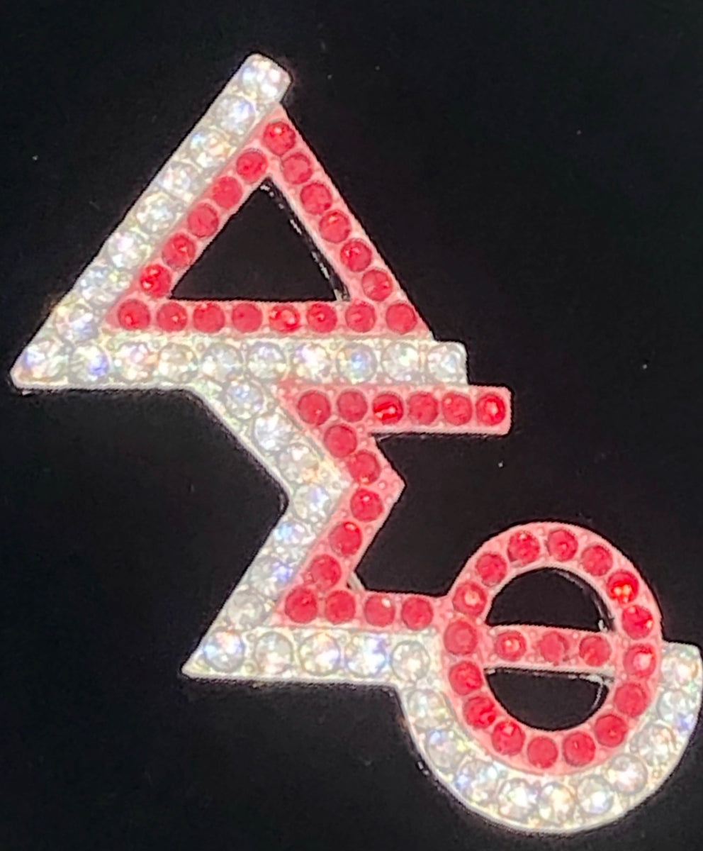 Greek Letter Cascade, Large – Bling Queen Diva!