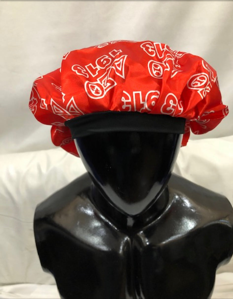 Delta Red Bonnet – Bling Queen Diva!